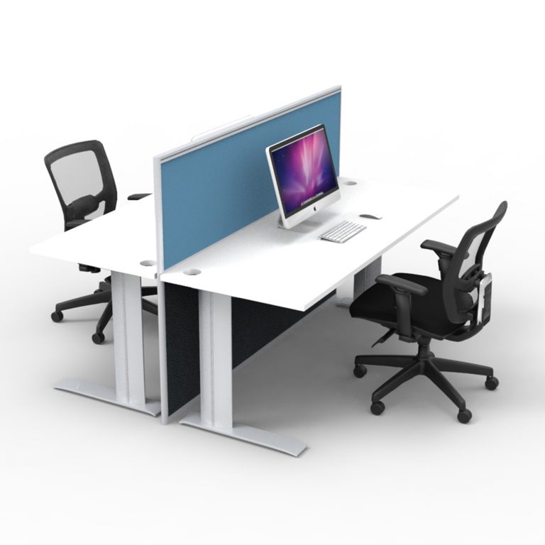 Rapid Span 3-Person Desk Pod EL 2800W x 2440D – J&K Hopkins